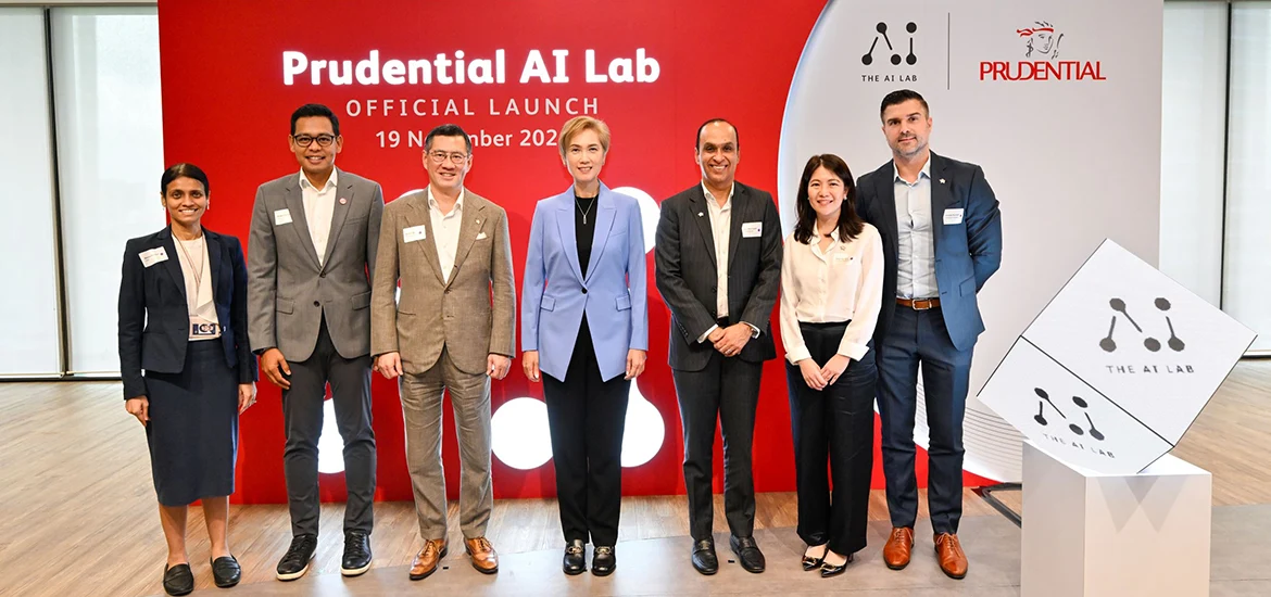 Prudential officially launches global AI Lab in Singapore | Singapore EDB